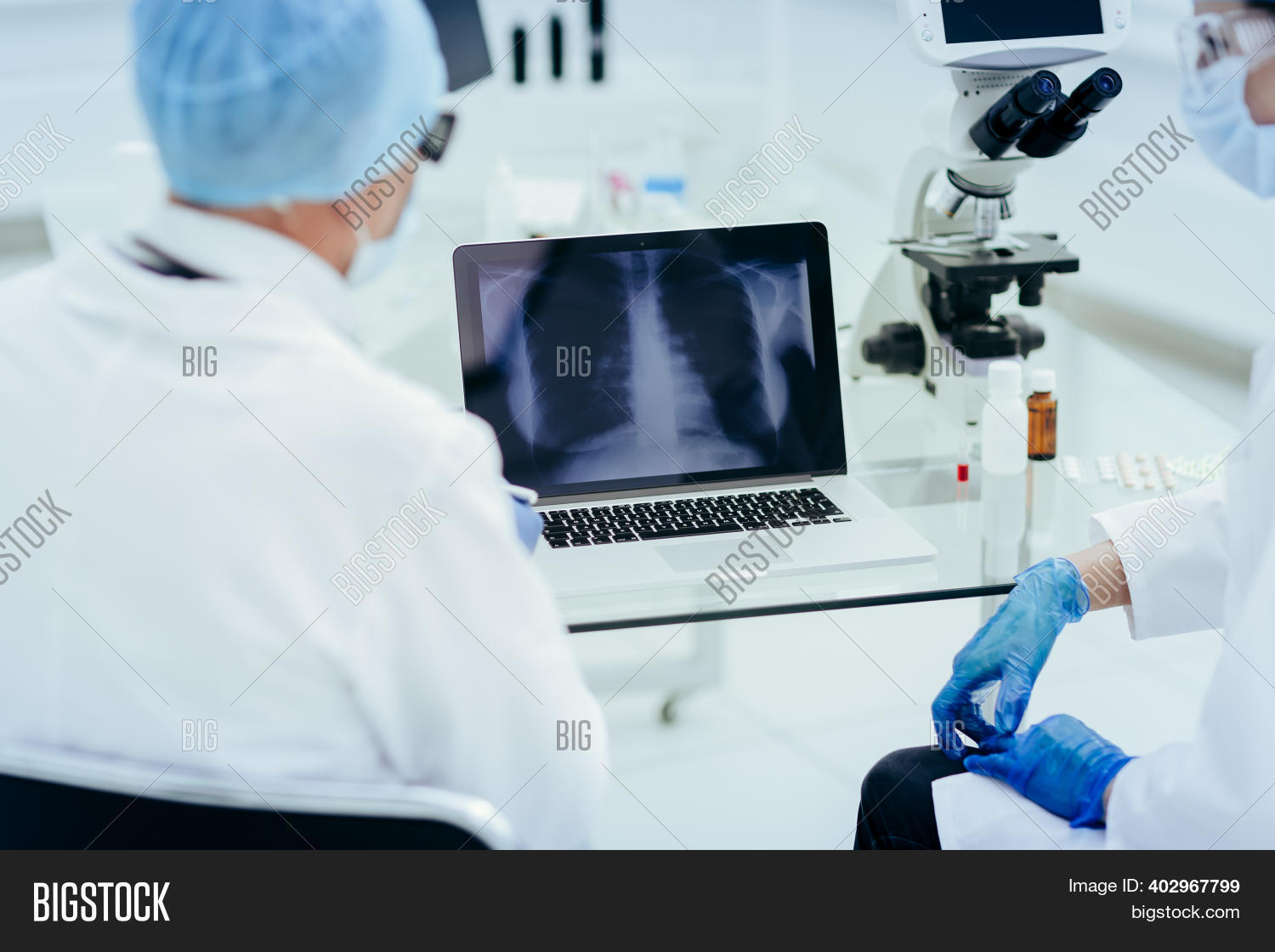 Doctors Looking Chest Image & Photo (Free Trial) | Bigstock