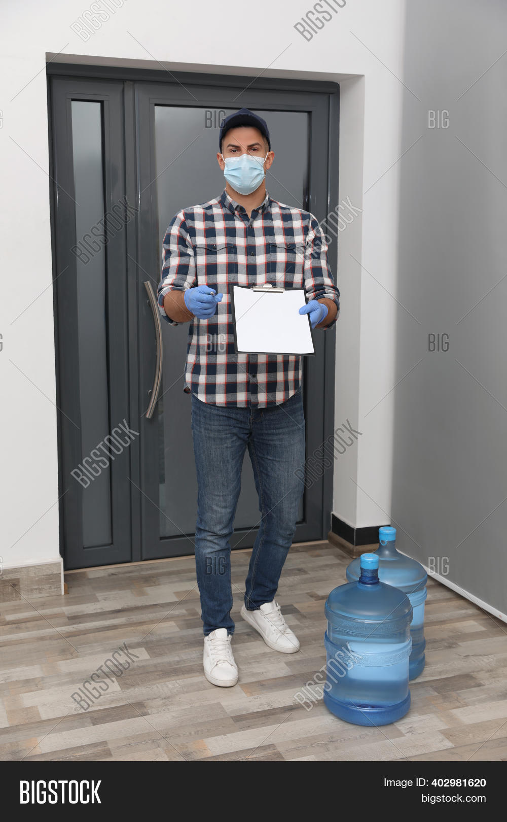 Courier Face Mask Image & Photo (Free Trial) | Bigstock