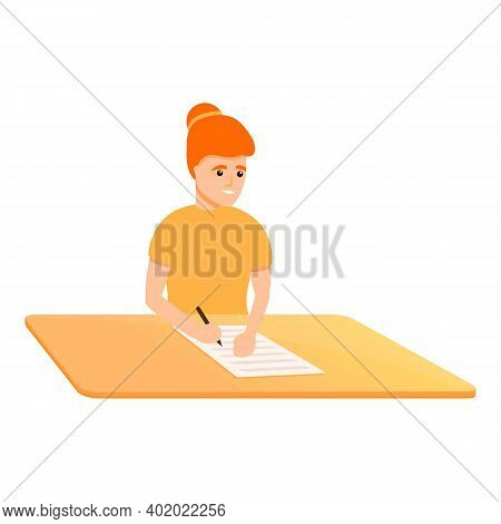 Write School Test Vector & Photo (Free Trial) | Bigstock