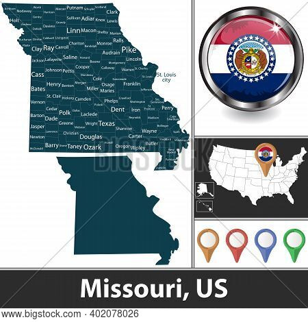 Missouri State Vector & Photo (Free Trial) | Bigstock