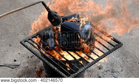 Boiling Tar Images, Illustrations & Vectors (Free) - Bigstock