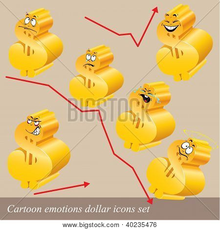 Cartoon Emotions Vector & Photo (Free Trial) | Bigstock