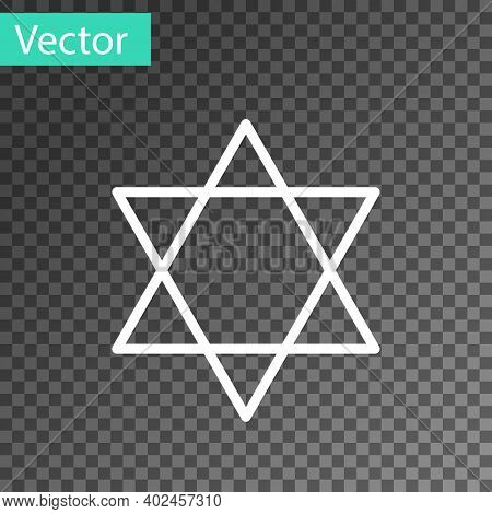 White Line Star David Vector & Photo (Free Trial) | Bigstock