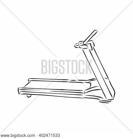 Treadmill Doodle Vector & Photo (Free Trial) | Bigstock