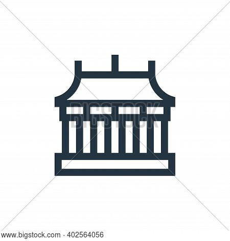 Temple Icon Isolated Vector & Photo (Free Trial) | Bigstock