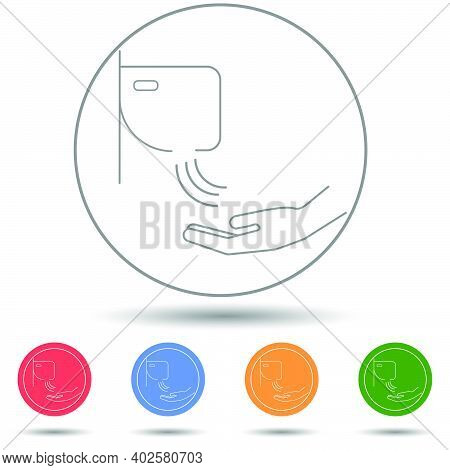 Hand Dryer Icon Vector & Photo (Free Trial) | Bigstock
