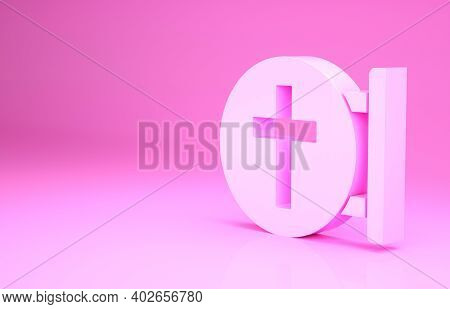 Pink Christian Cross Image & Photo (Free Trial) | Bigstock