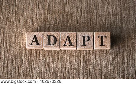 Adapt Word Written On Image & Photo (Free Trial) | Bigstock