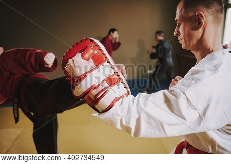 Karate Players Image & Photo (Free Trial) | Bigstock