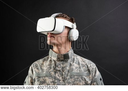Soldier VR Headset Image & Photo (Free Trial) | Bigstock