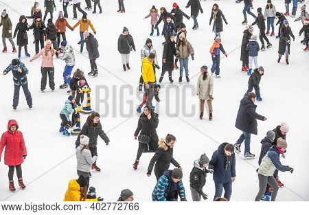 Ice-skating People Image & Photo (Free Trial) | Bigstock