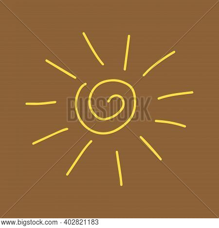 Vector Yellow Outline Vector & Photo (Free Trial) | Bigstock