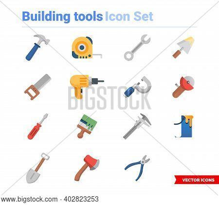 Building Tools Icon Vector & Photo (Free Trial) | Bigstock