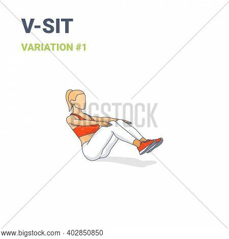 V-sit Female Home Vector & Photo (Free Trial) | Bigstock