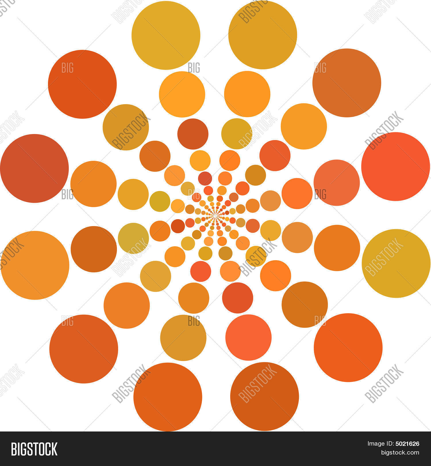 Orange Dot Background Vector & Photo (Free Trial) | Bigstock