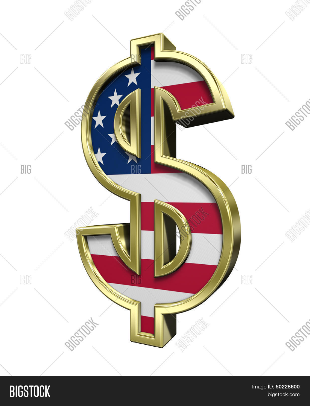Dollar Sign Isolated Image & Photo (Free Trial) | Bigstock