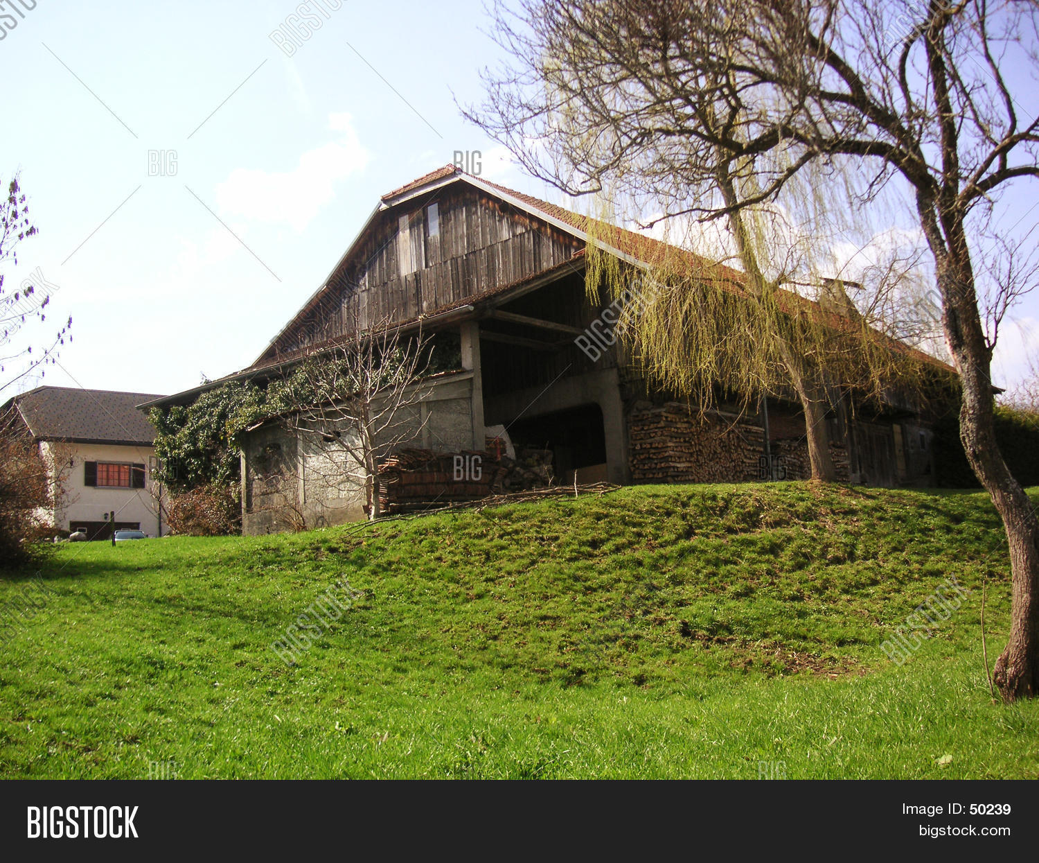 Swiss Barn Image & Photo (Free Trial) | Bigstock