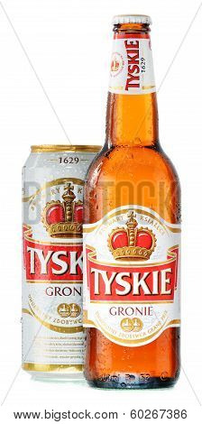 Bottle Can Tyskie Beer Image & Photo (Free Trial) | Bigstock