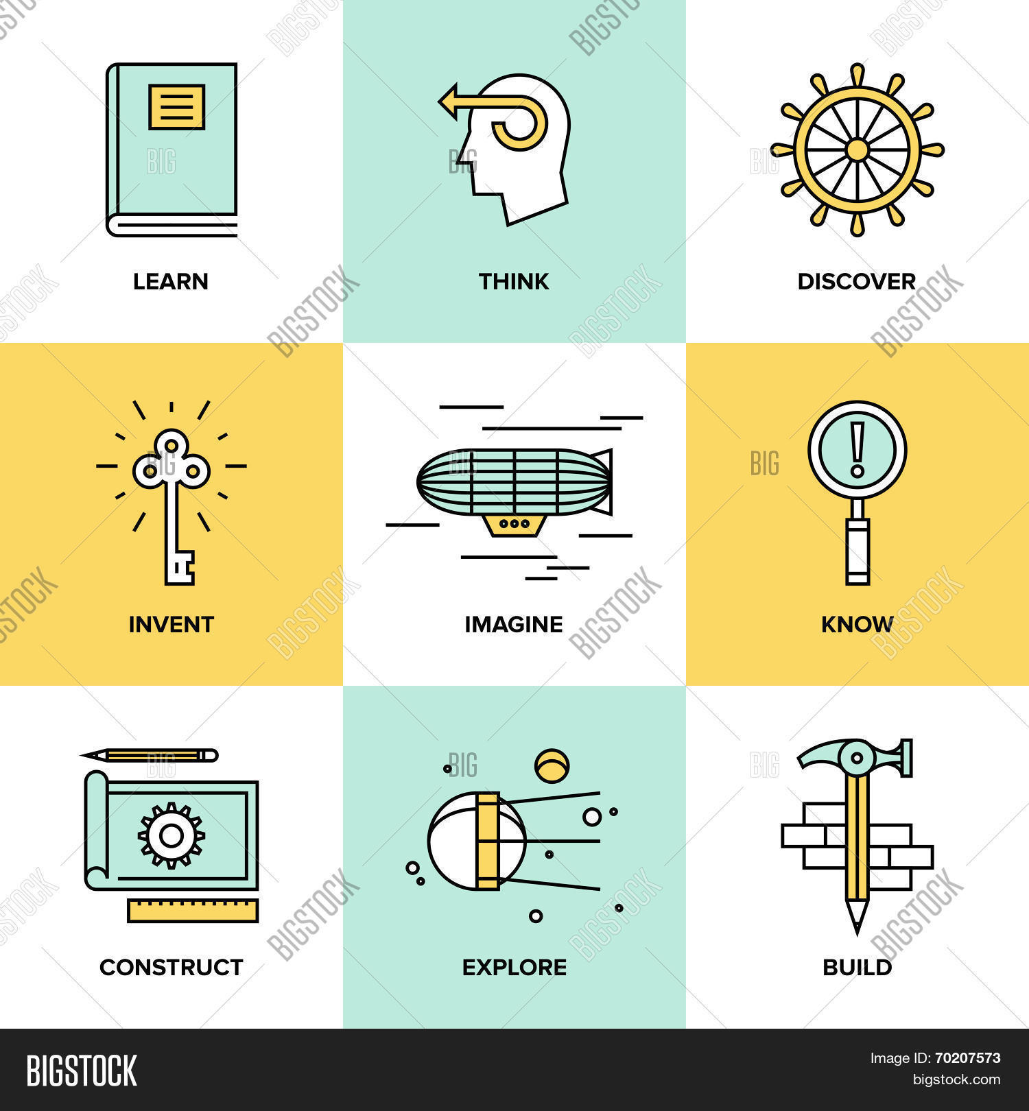Creative Thinking Vector & Photo (Free Trial) | Bigstock