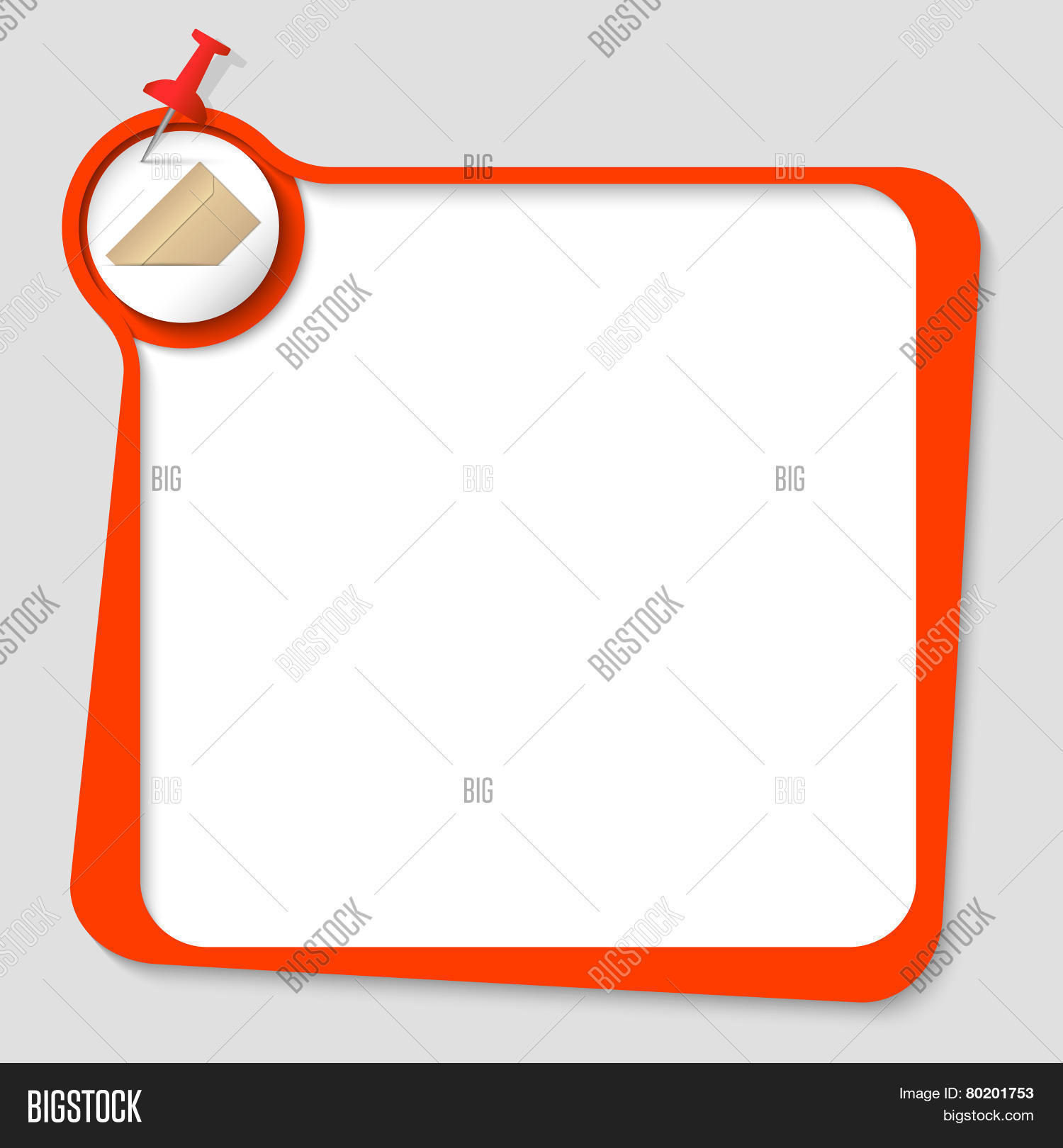 Text Box Pushpin Vector & Photo (Free Trial) | Bigstock