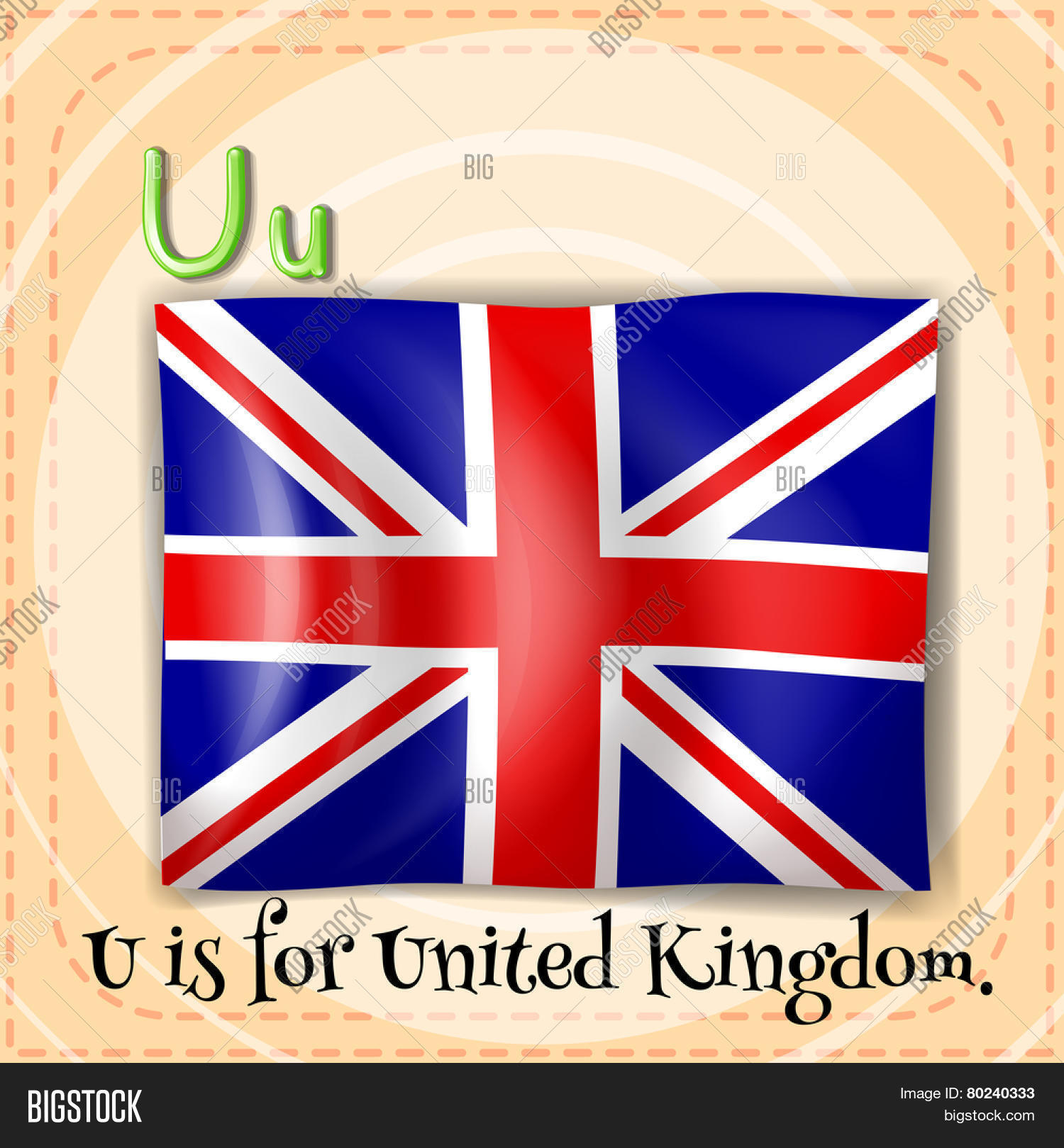 Illustration Letter U Vector & Photo (Free Trial) | Bigstock
