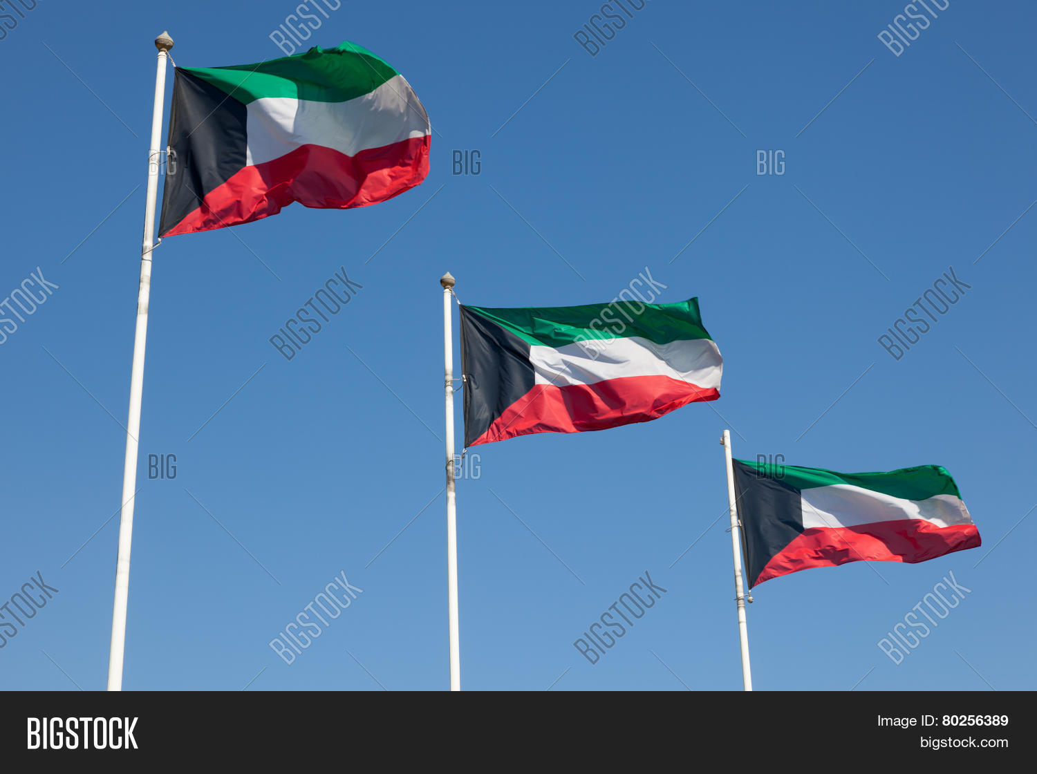 National Flags Kuwait Image & Photo (Free Trial) | Bigstock
