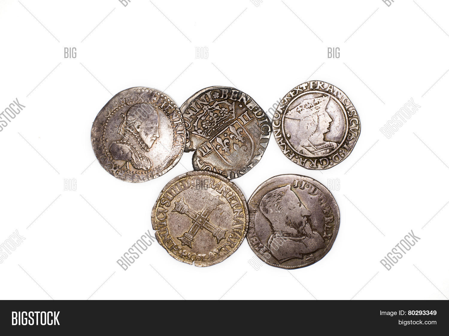 Vintage Silver Coins Image & Photo (Free Trial) | Bigstock