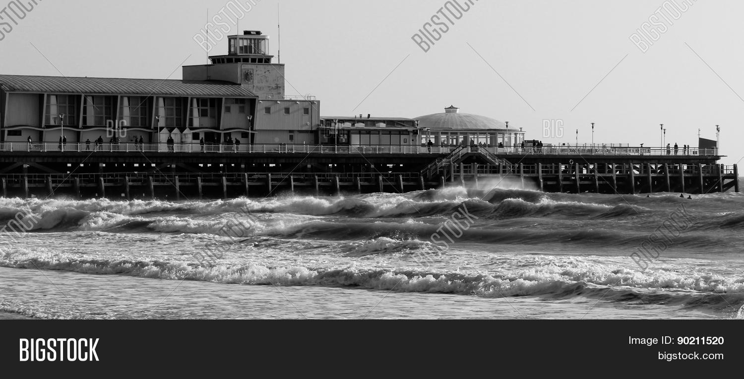 Bournemouth Pier Waves Image & Photo (Free Trial) | Bigstock