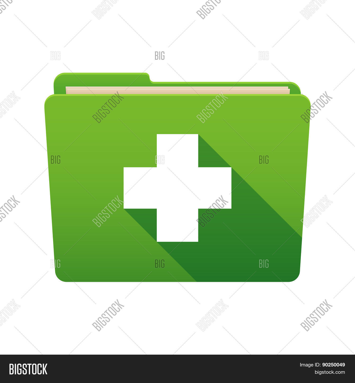 Folder Icon Pharmacy Vector & Photo (Free Trial) | Bigstock