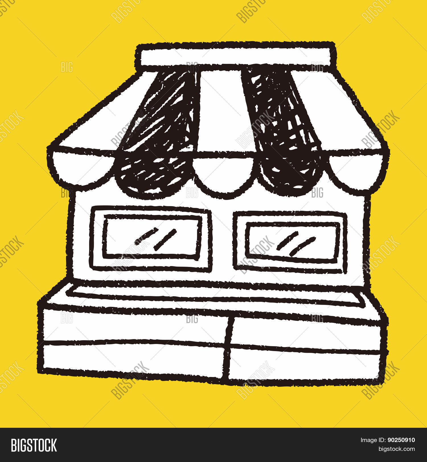 Shop Store Doodle Vector & Photo (Free Trial) | Bigstock