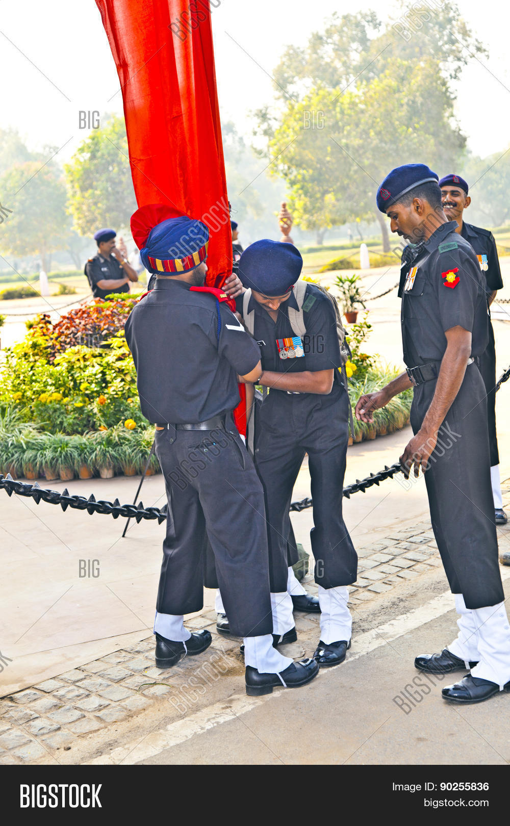 Soldiers Rise Flag Image & Photo (Free Trial) | Bigstock
