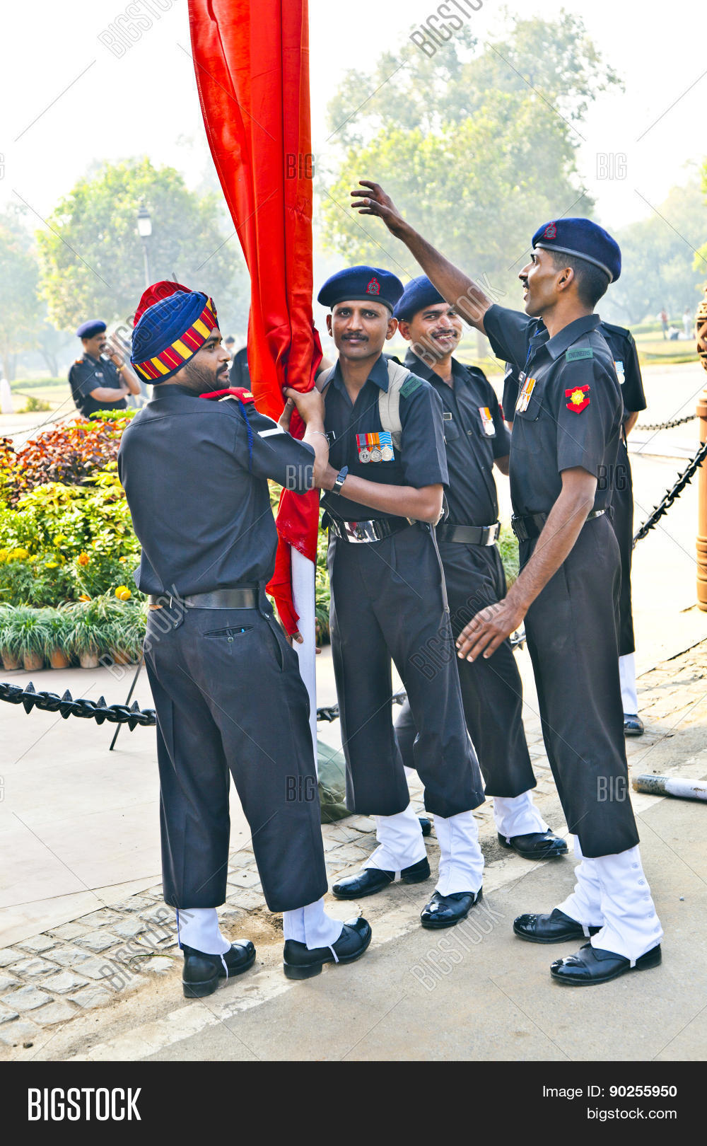 Soldiers Rise Flag Image & Photo (Free Trial) | Bigstock