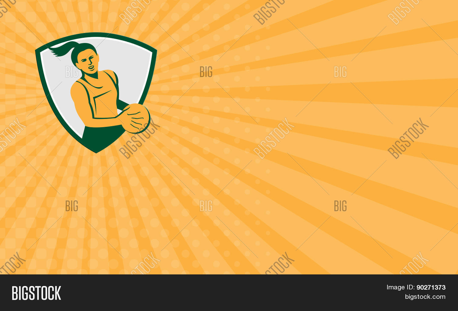 Business Card Netball Image & Photo (Free Trial) | Bigstock