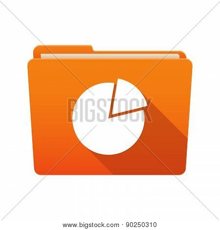 Folder Icon Pie Chart Vector & Photo (Free Trial) | Bigstock