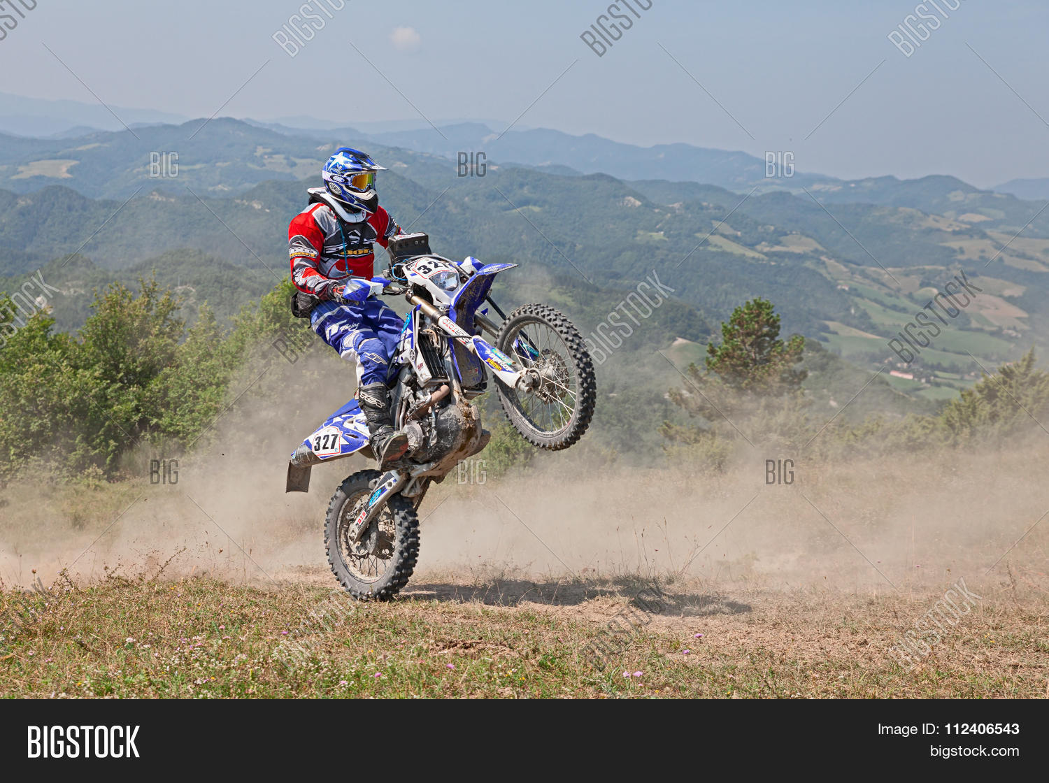 Bikers Riding Enduro Image & Photo (Free Trial) | Bigstock