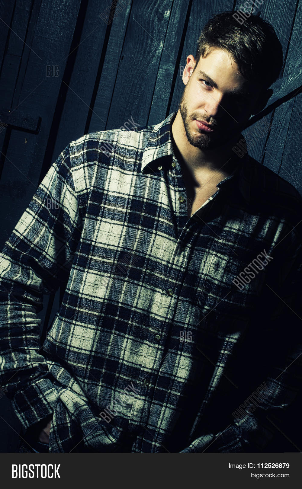 Man Checkered Shirt Image & Photo (Free Trial) | Bigstock