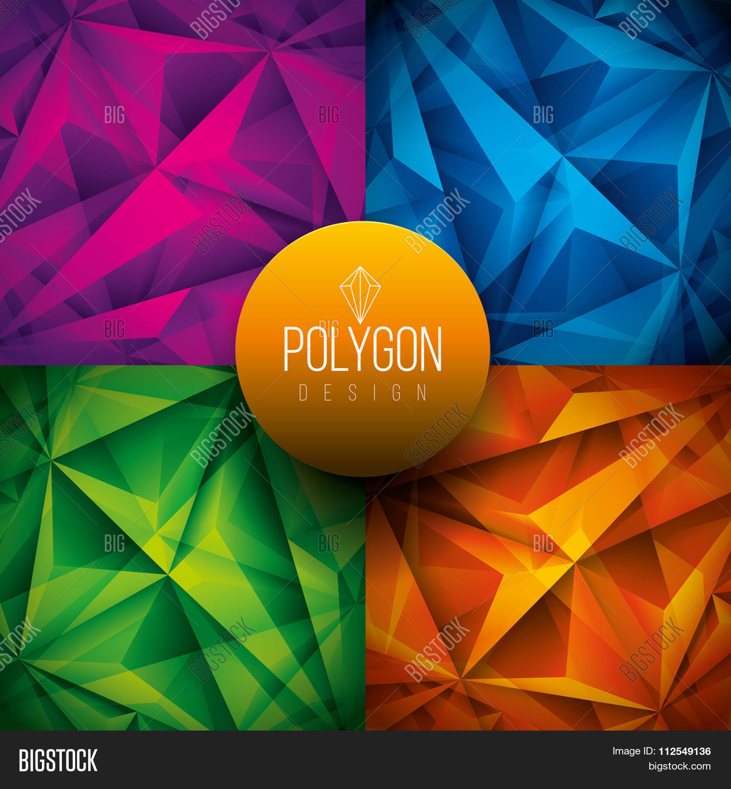Vector Polygon Vector & Photo (Free Trial) | Bigstock