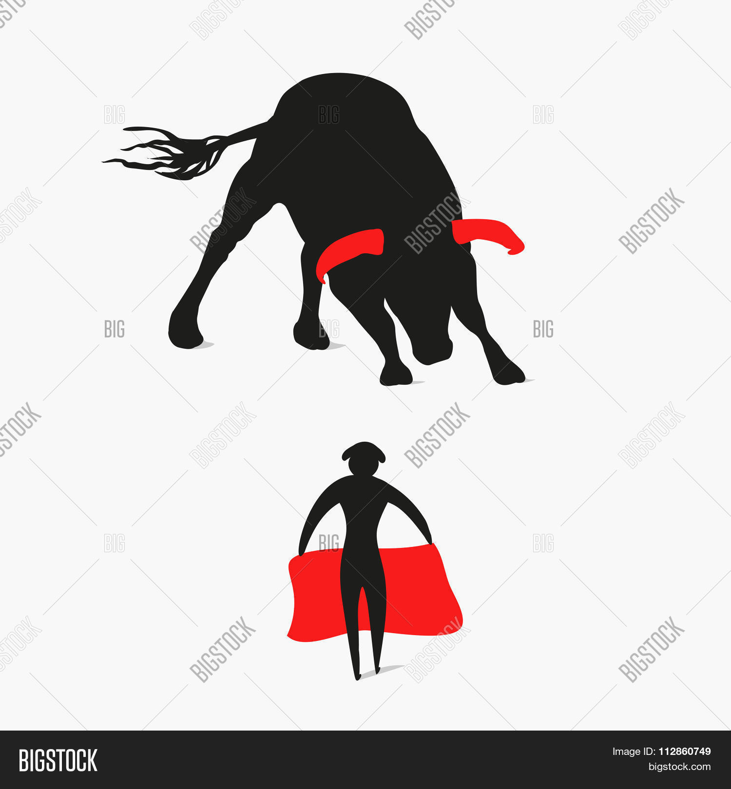 Bull Matador Vector & Photo (Free Trial) | Bigstock