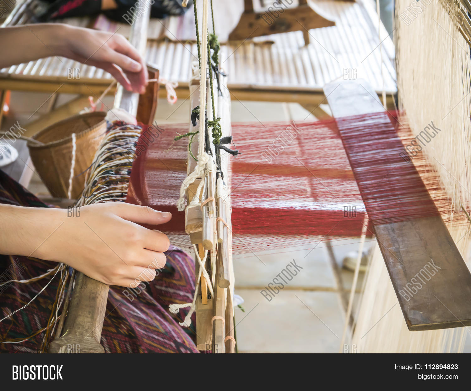 Weaving Silk Image & Photo (Free Trial) | Bigstock