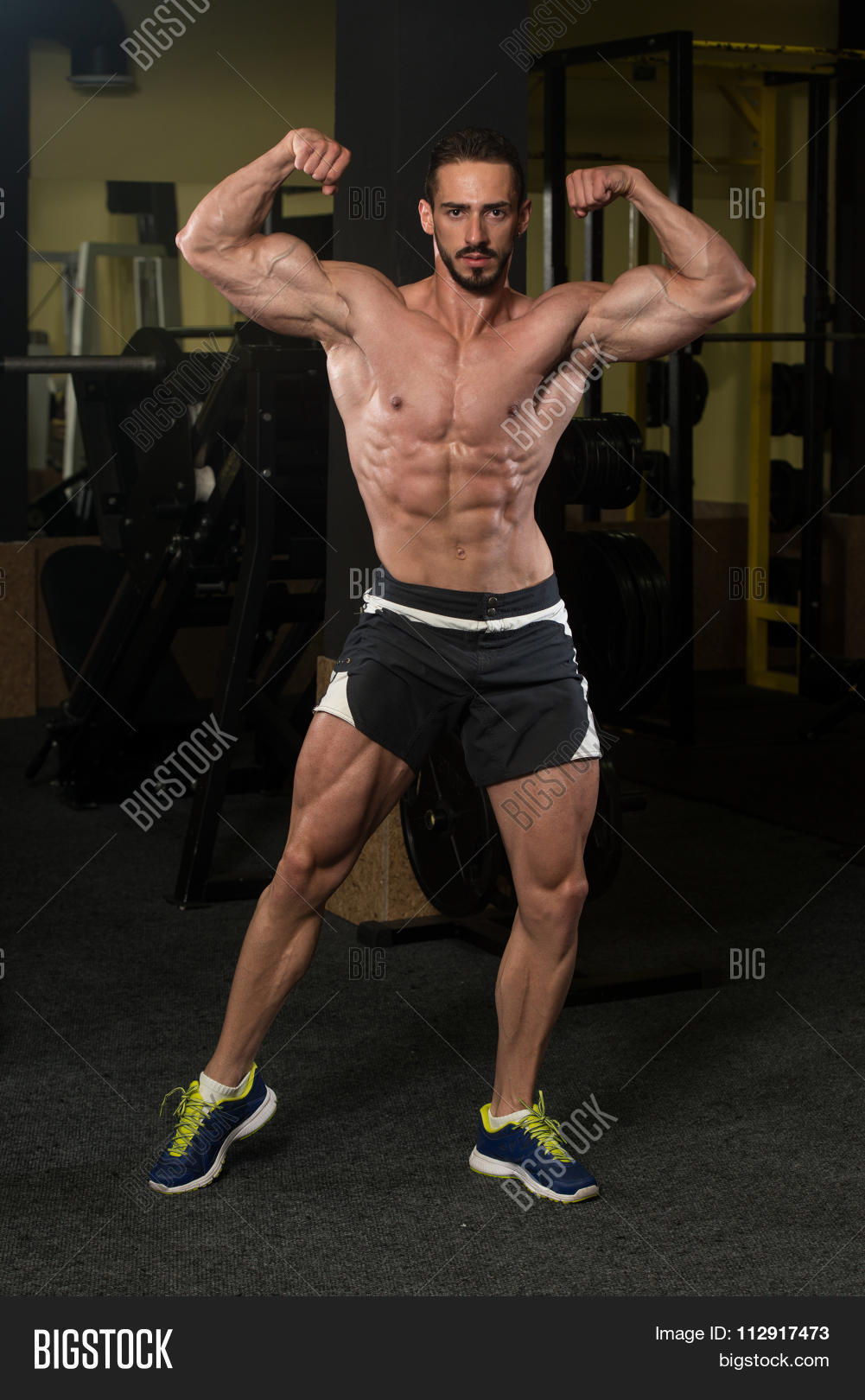 Muscular Men Hitting Image & Photo (Free Trial) | Bigstock