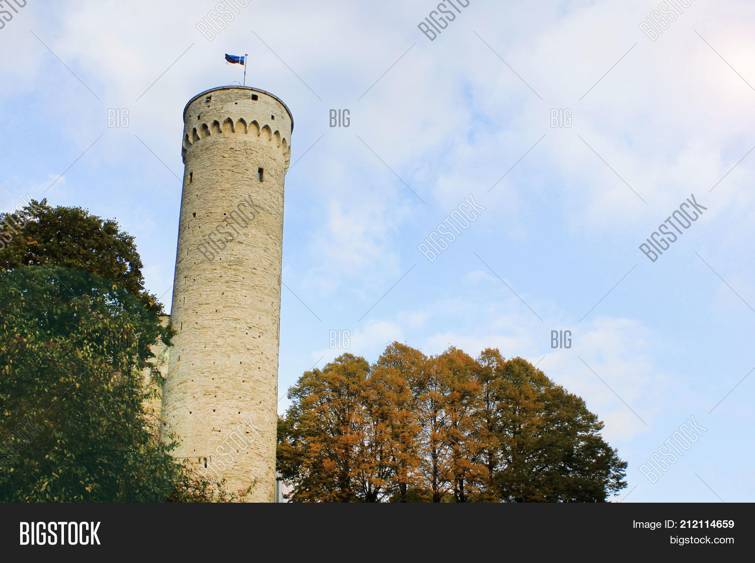Tall Medieval Tower