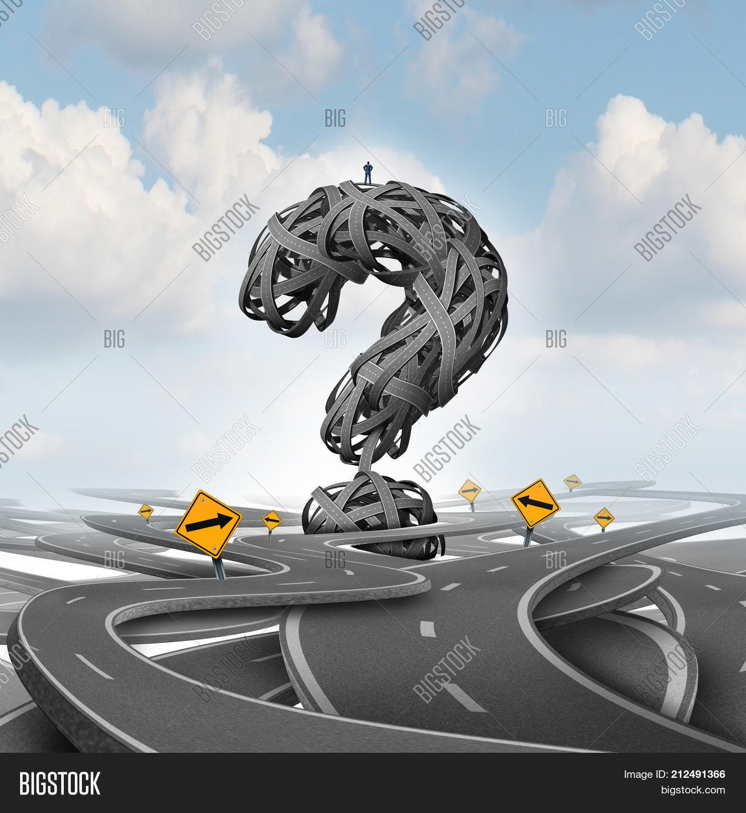 Direction Confusion Image & Photo (Free Trial) | Bigstock