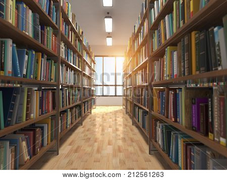 Library Stacks Books Image & Photo (Free Trial) | Bigstock