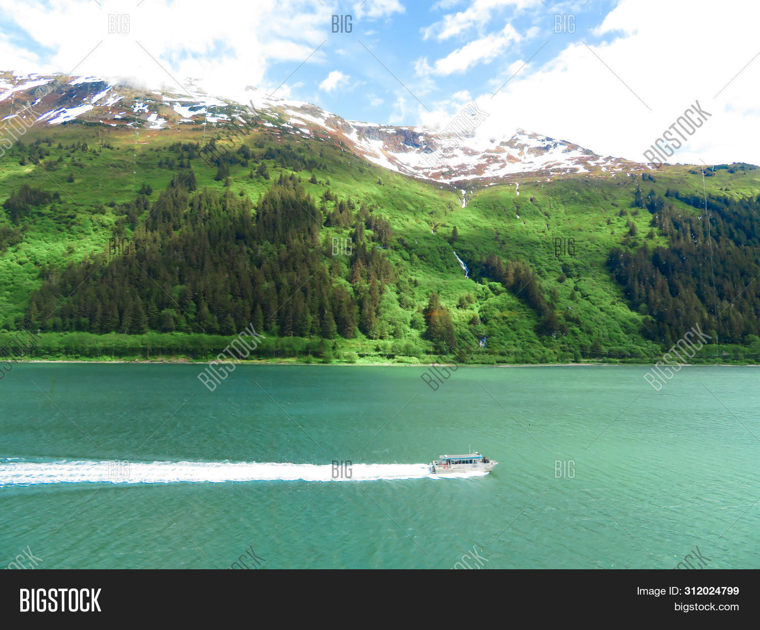 Tour Boat Alaska Image & Photo (Free Trial) | Bigstock
