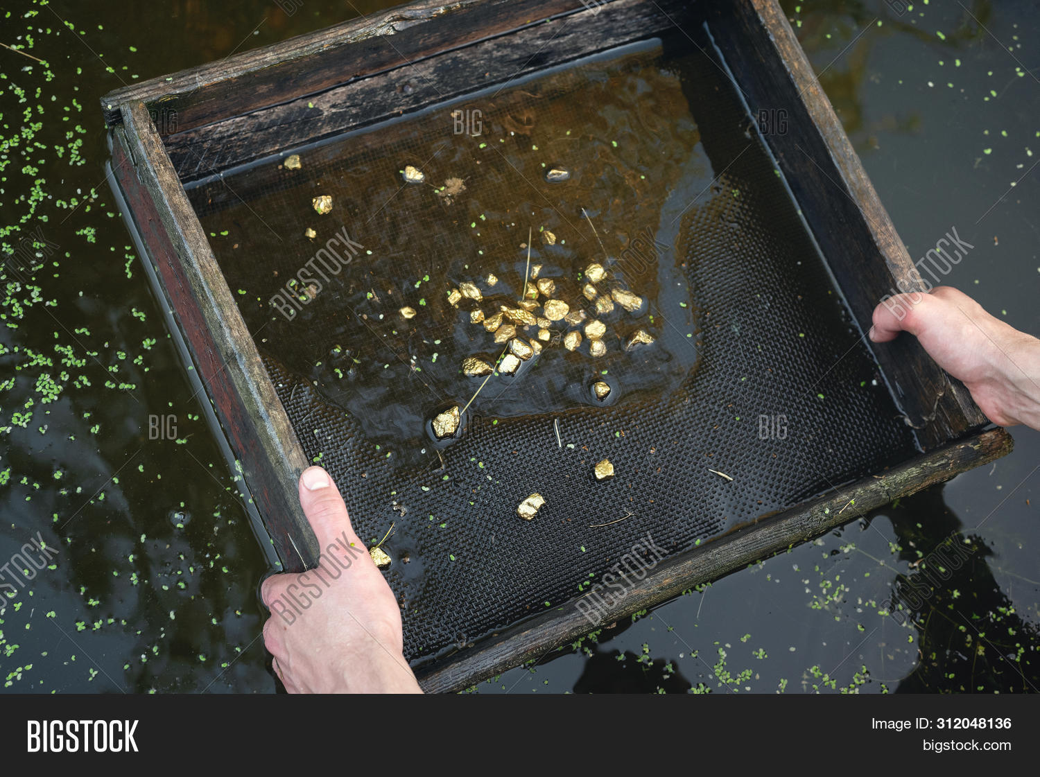 Sifting Soil Water Image & Photo (Free Trial) | Bigstock