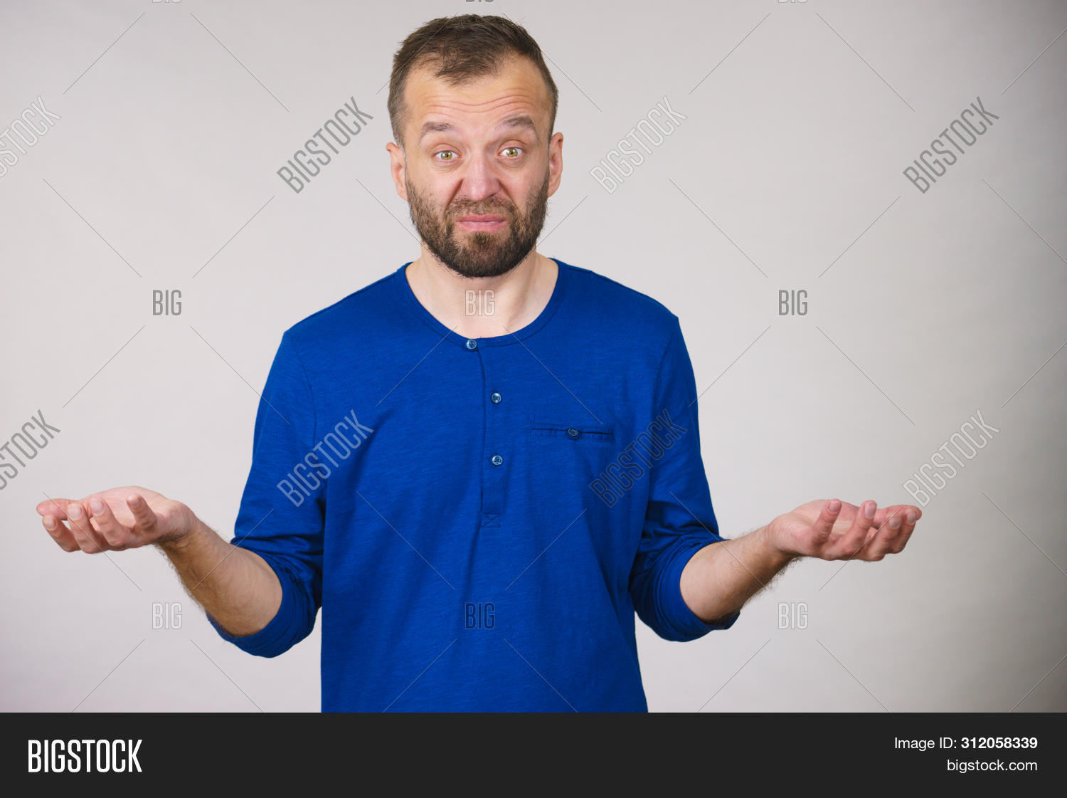 Confused Adult Man Image & Photo (Free Trial) | Bigstock