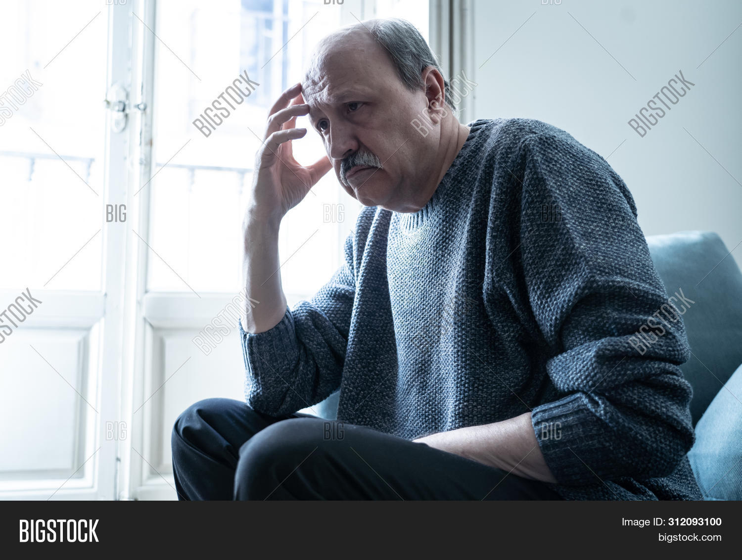 Sad Unhappy Old Senior Image & Photo (Free Trial) | Bigstock
