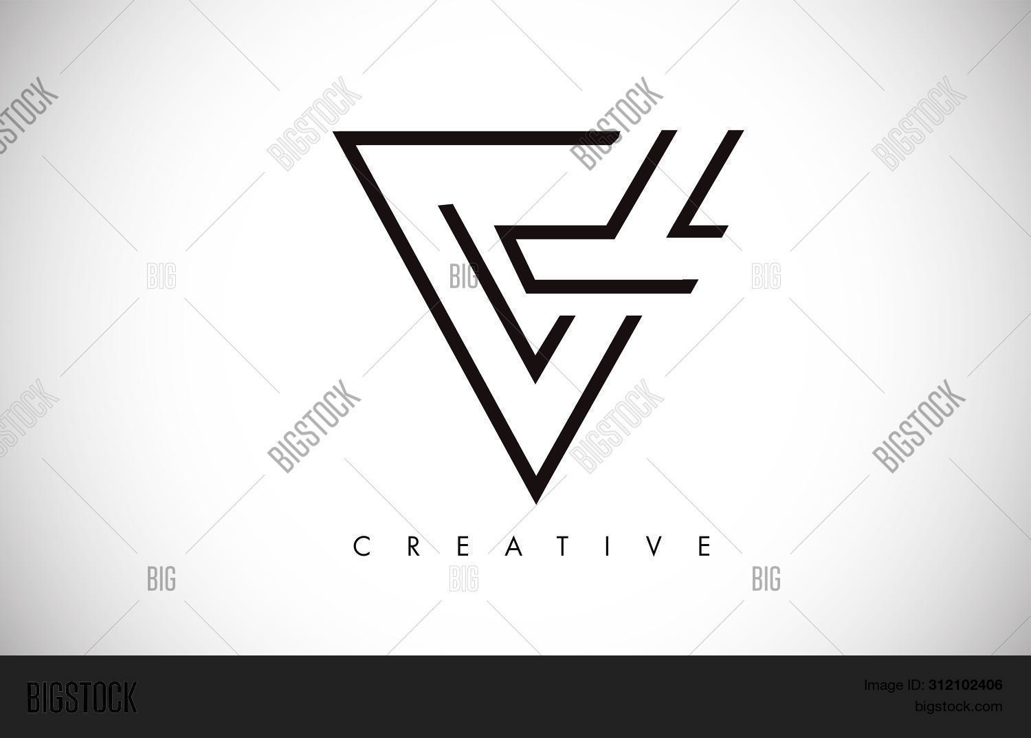 V Letter Monogram Vector & Photo (Free Trial) | Bigstock
