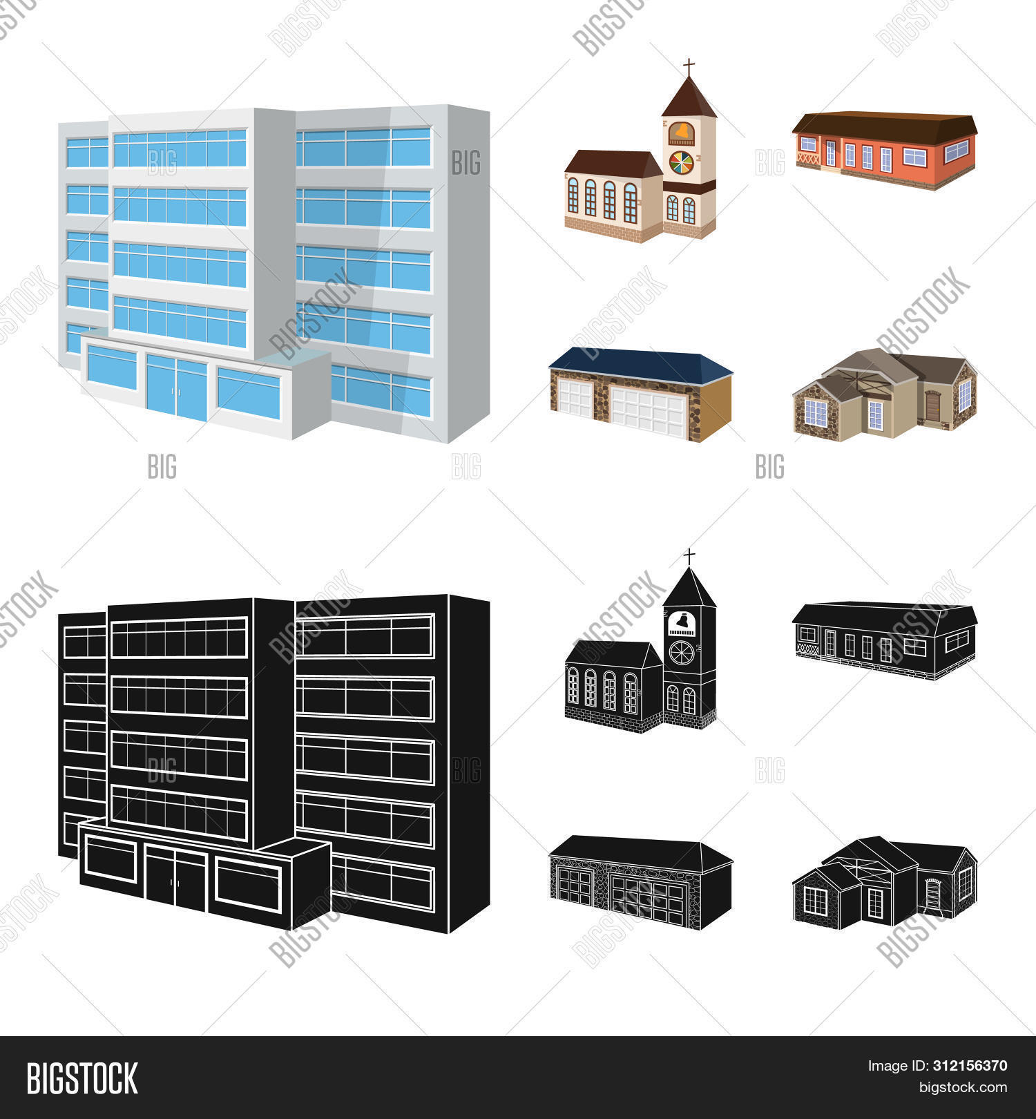 Bitmap Design Facade Image & Photo (Free Trial) | Bigstock