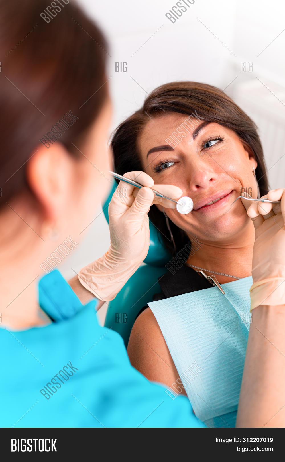 Putting Dental Braces Image & Photo (Free Trial) | Bigstock